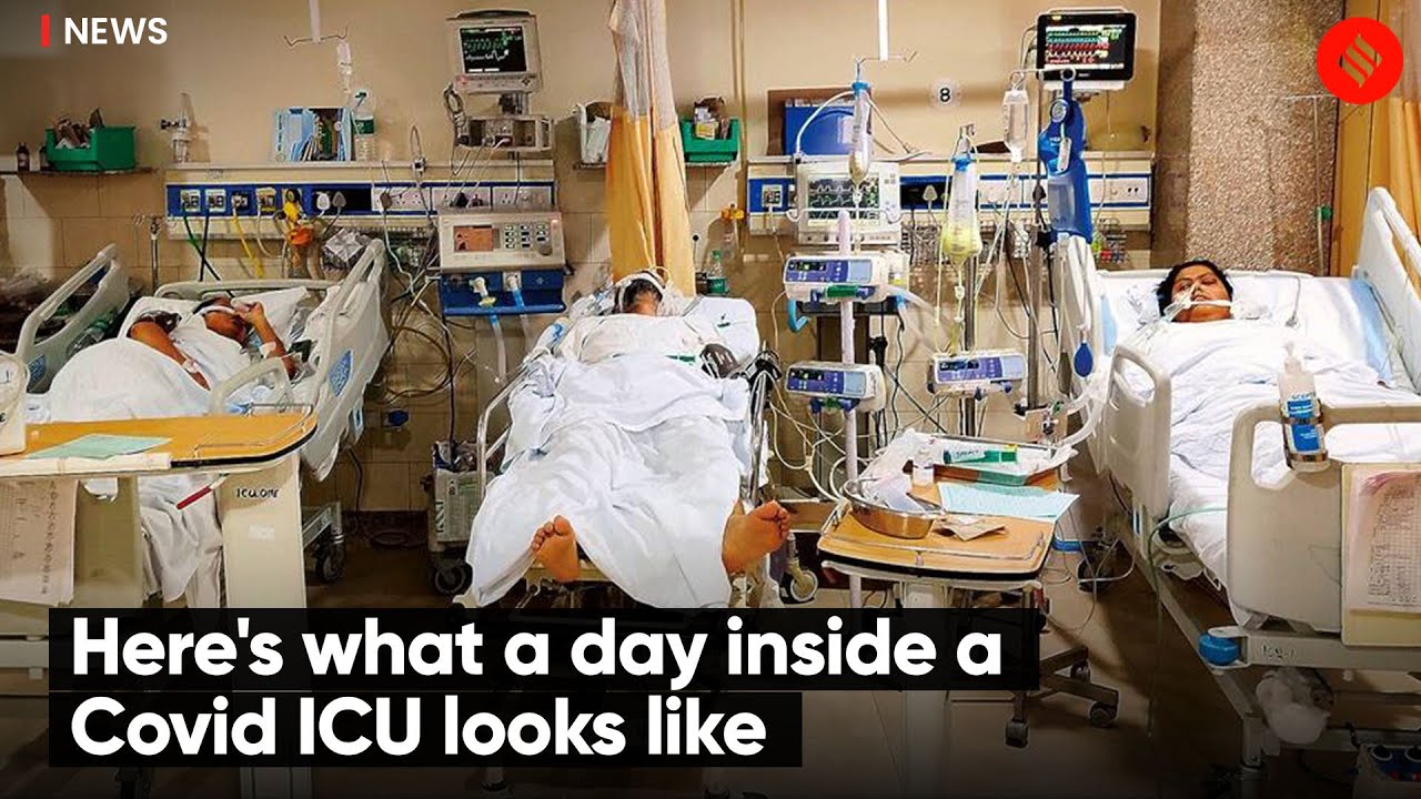 Heres what a day inside a covid icu looks like-The Indian Express