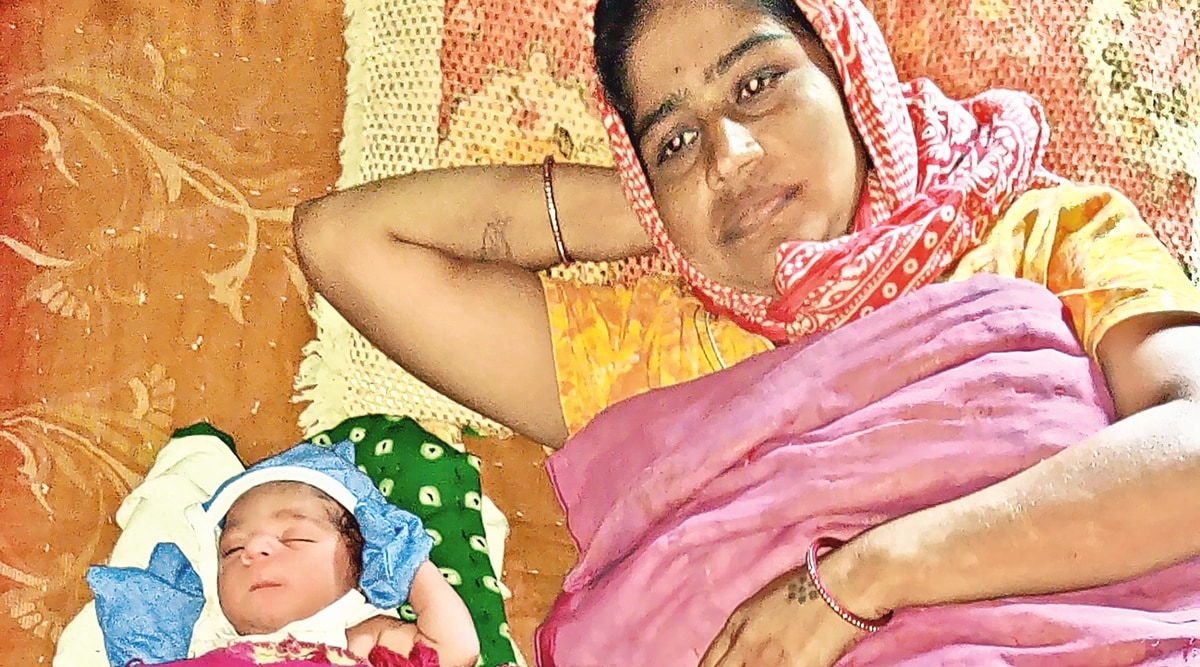 Gujarat: Bundle of joy weathers the storm for labourer couple ...