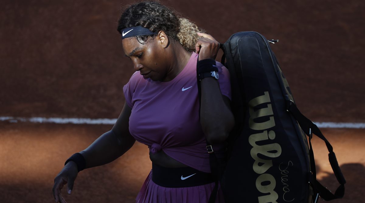 Serena Williams’ 1,000th match ends in defeat at Italian Open | Tennis ...
