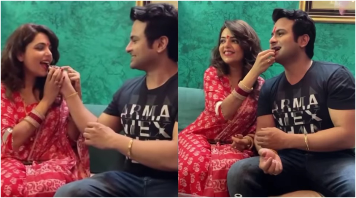 Sugandha Mishra celebrates husband Sanket Bhosale’s birthday, fans ask ...