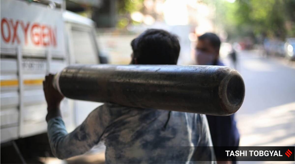 Demand for oxygen cylinders dips in Gurgaon