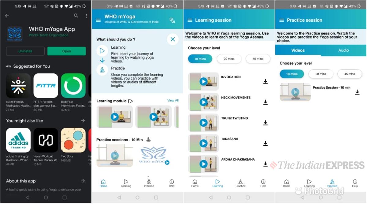 World Yoga Day: All you need to know about WHO’s new mYoga app ...