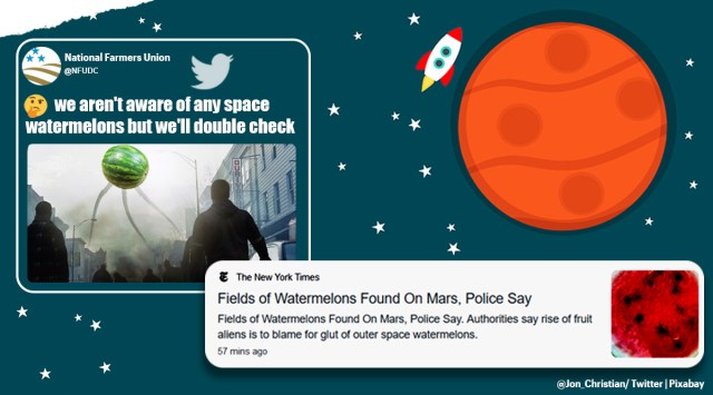 ‘Rise of fruit aliens’: NYT retracts article claiming watermelons were ...