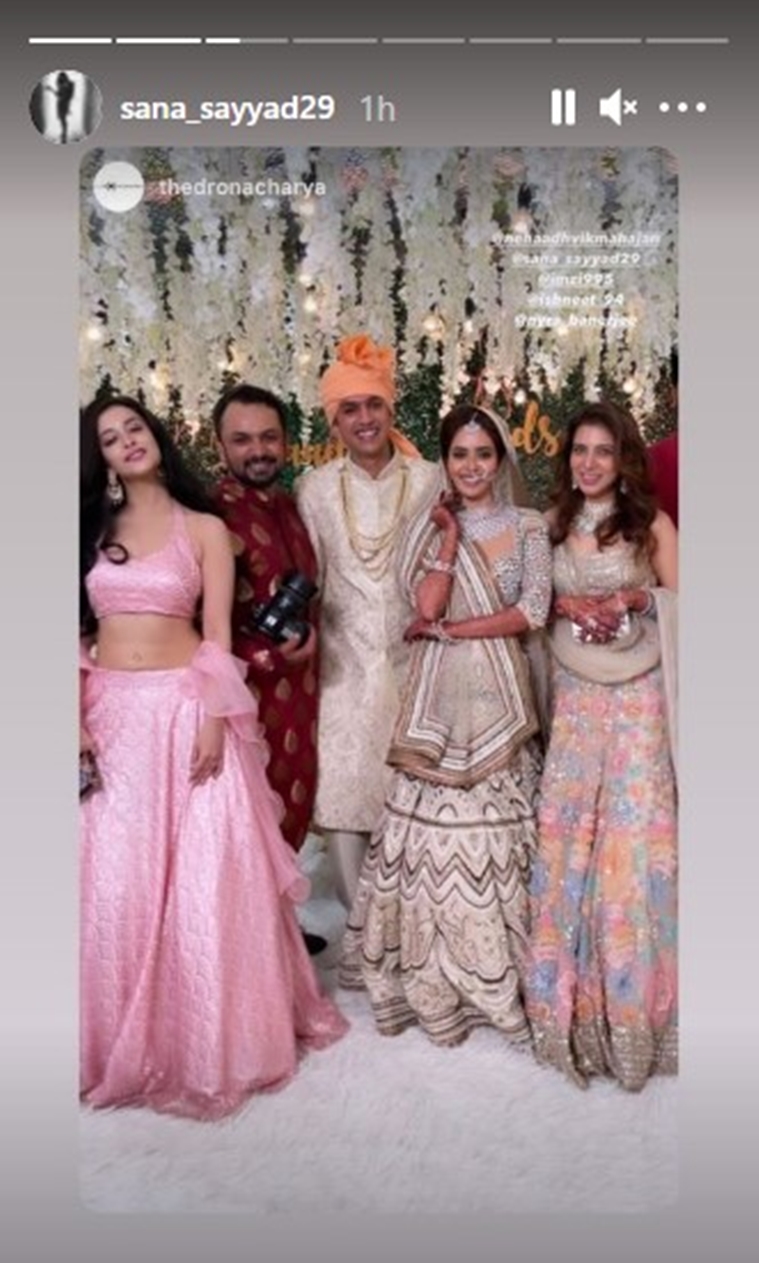 Sana Sayyad gets married to Imaad Shamsi, see photos from the ‘nikaah ...