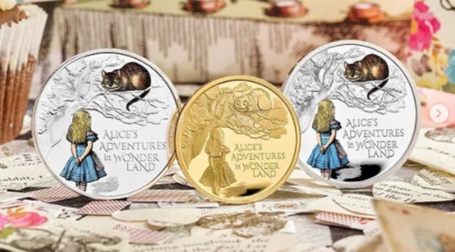 UK Royal Mint launches two special coins to commemorate Alice in ...
