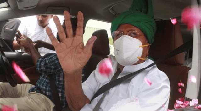 Haryana: Released from Tihar jail, INLD chief Chautala announces ...