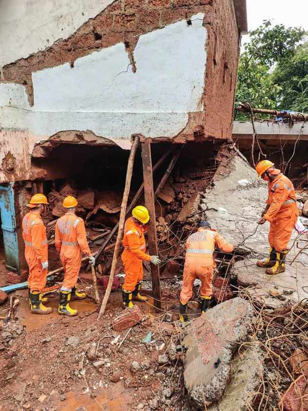 Monsoon fury in pictures: Landslides, floods leave trail of destruction ...