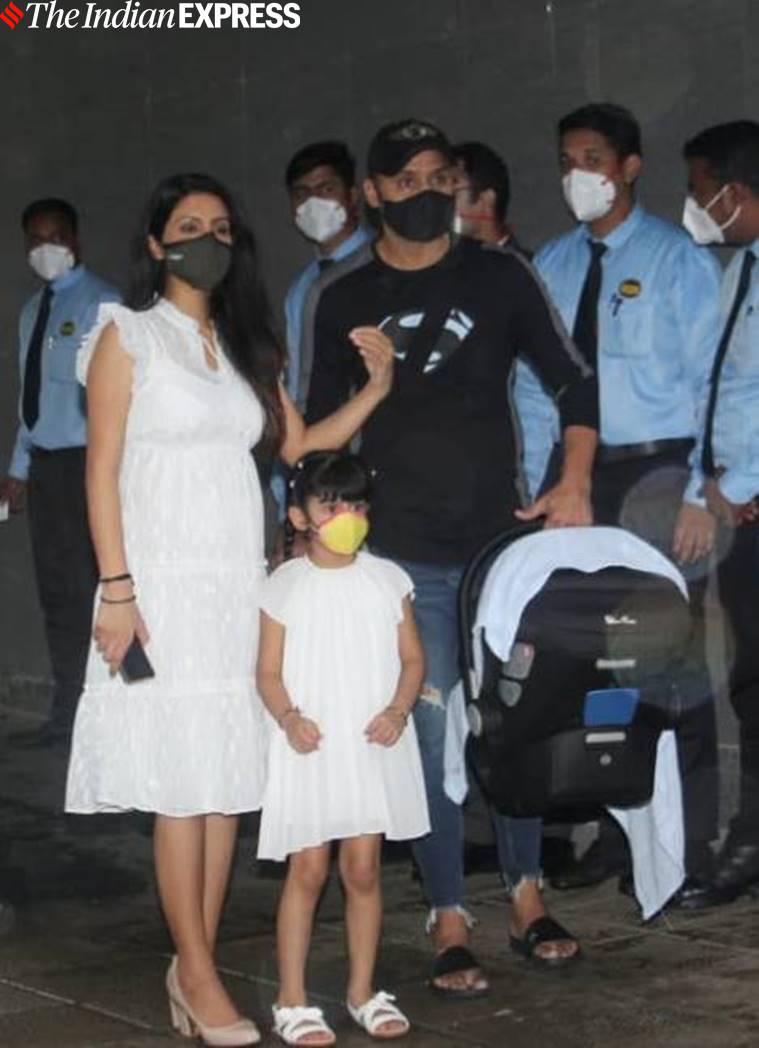 Harbhajan Singh and Geeta Basra take their newborn son home; see photos ...