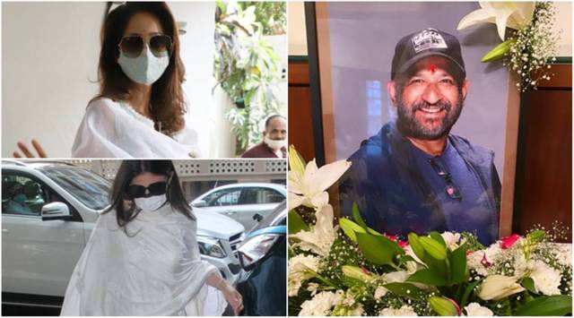 Raj Kaushal’s prayer meet: Mouni Roy, Vidya Malavade and other celebs ...