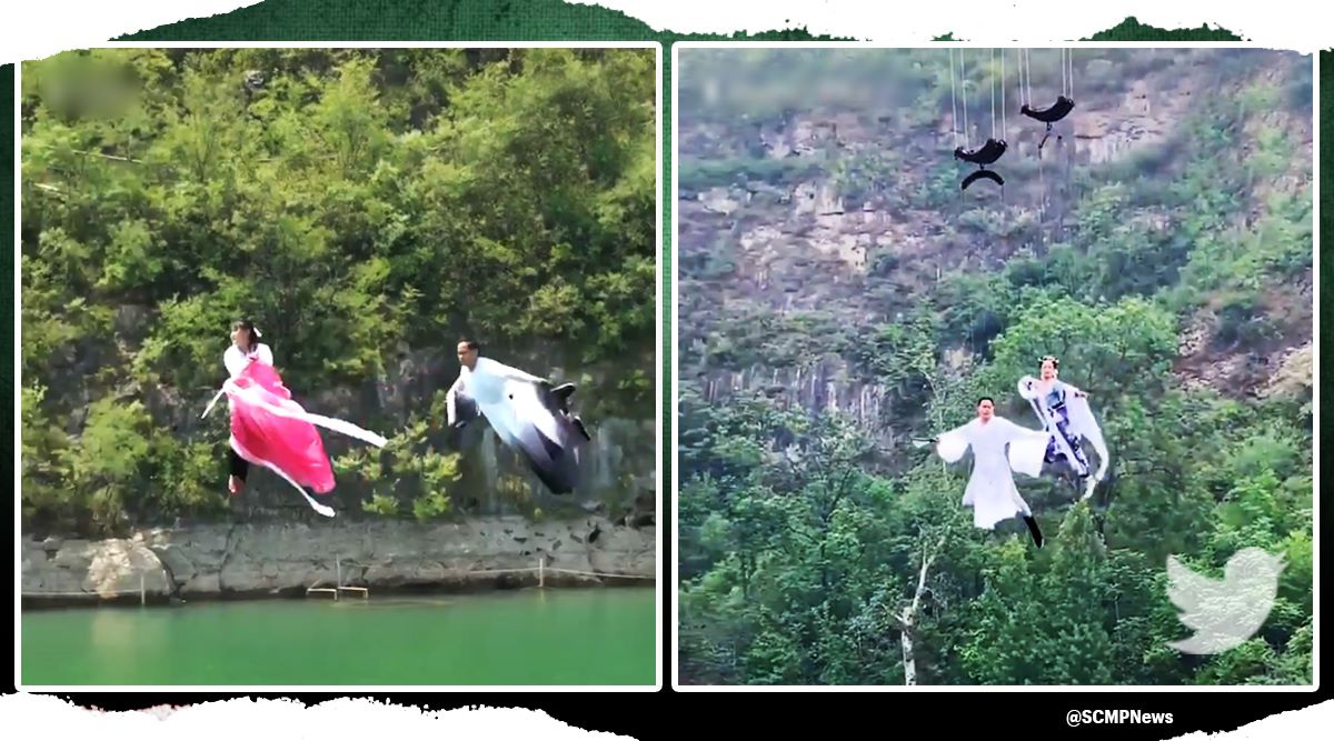 ‘On my bucket list’: Tourist attraction in China lets visitors fly ...