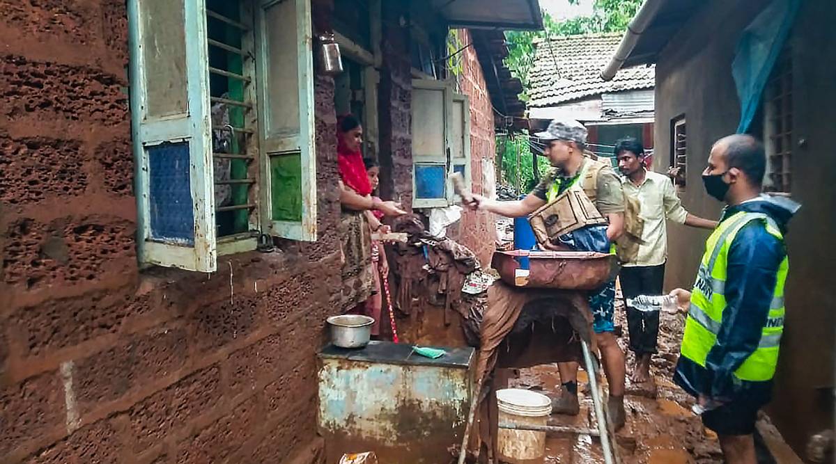 Monsoon fury in pictures: Landslides, floods leave trail of destruction ...