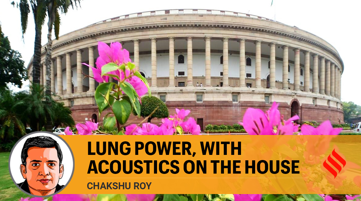 Chakshu Roy writers: Lung power, with acoustics on the House