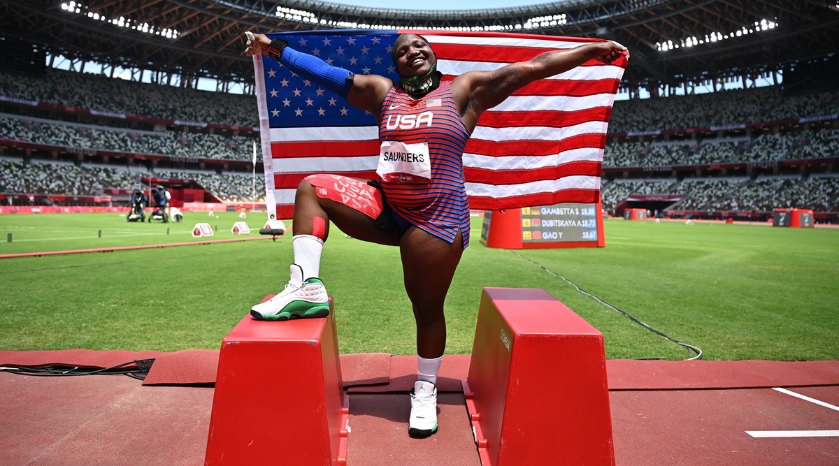 Tokyo 2020: Raven Saunders’ gesture renews controversy over podium ...