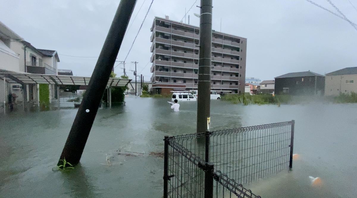 Heavy rain causes floods, mudslides in southwestern Japan | World News ...