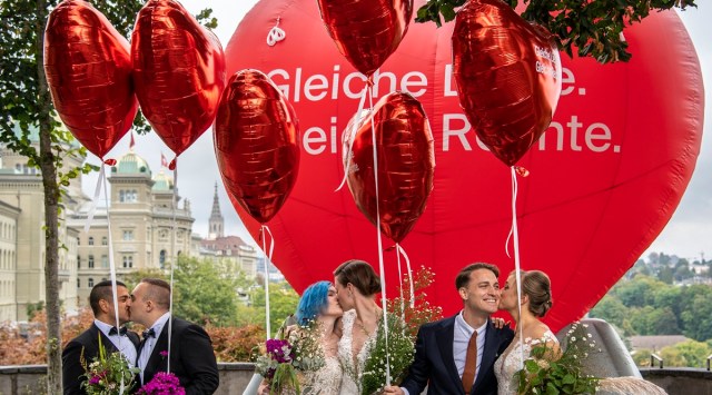 Swiss Approve Same Sex Marriage By Wide Margin In Referendum World