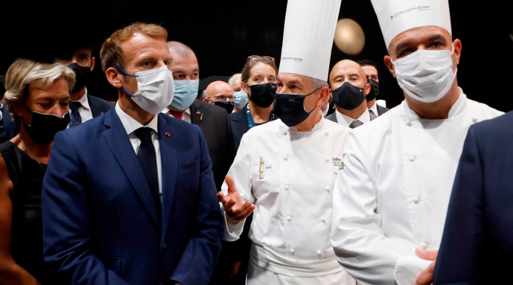 Egg thrown at French President Macron during food trade fair | World ...
