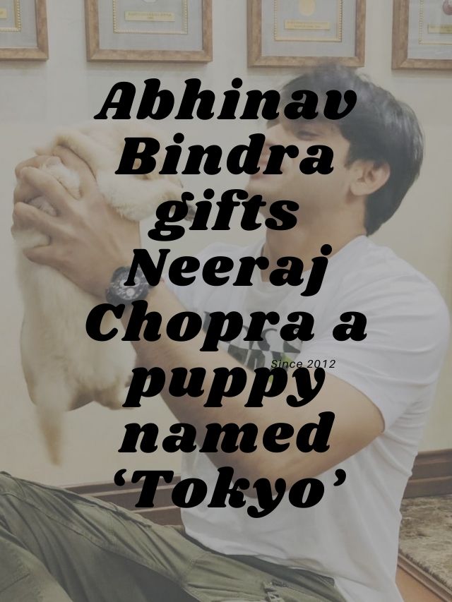 Neeraj Chopra gets ‘Tokyo’ as gift from Bindra | The Indian Express