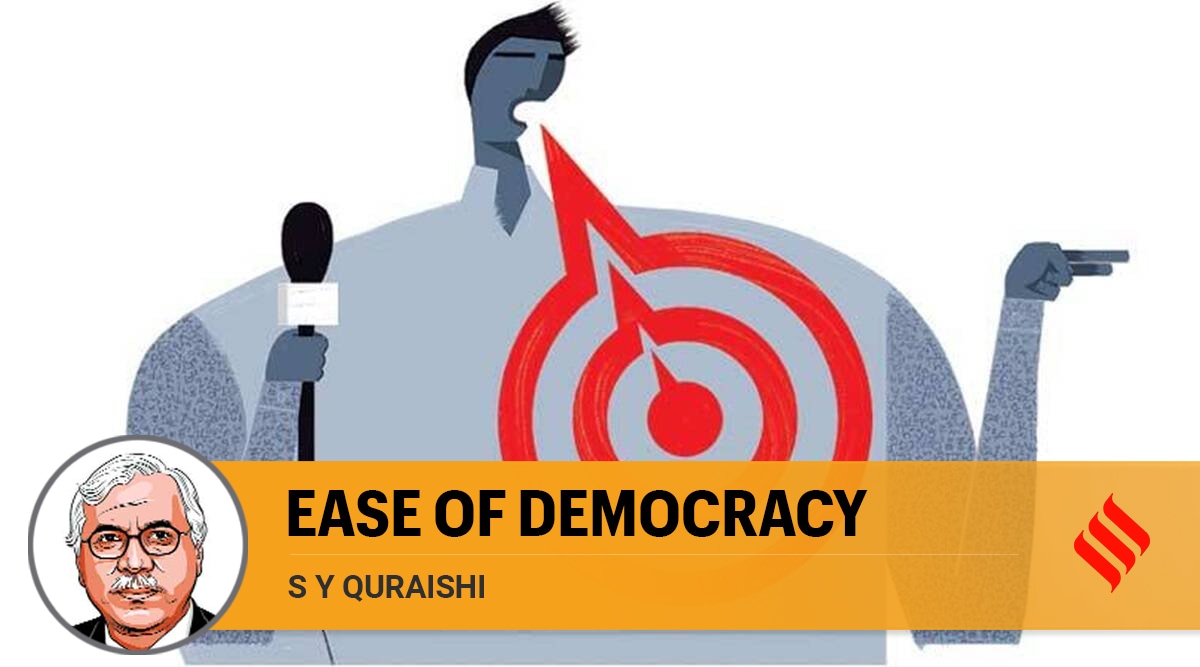 S Y Quraishi writes: Instead of denying slide in democratic values ...