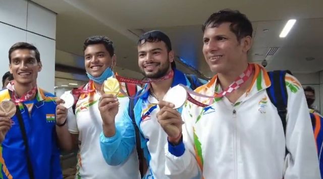 Paralympic medal winners return home to grand welcome | Sport-others ...