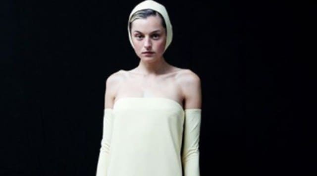 Emmys 2021: Emma Corrin stands out in swim cap, black claws | Fashion ...