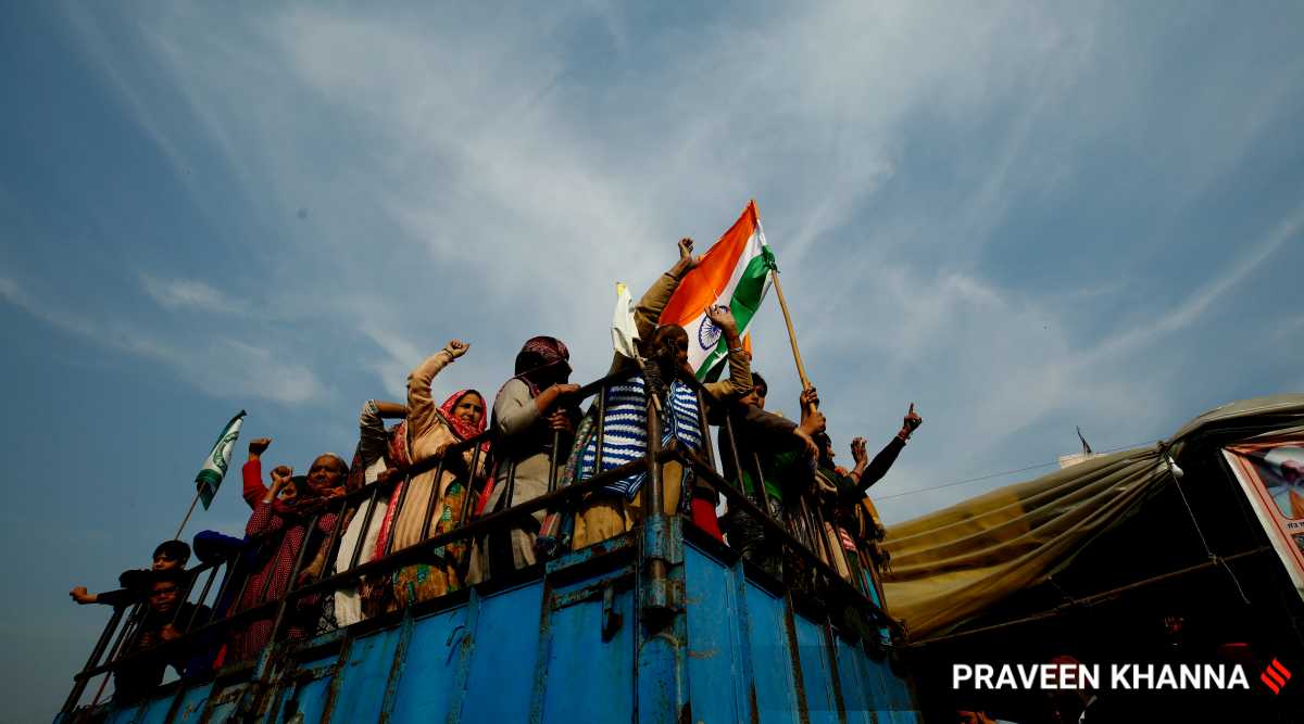 15 Express photos to sum up a year since passing of farm laws | India ...