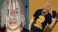  Gold Hair Mexican Rapper Goes Viral After Getting Gold Chain Hooks