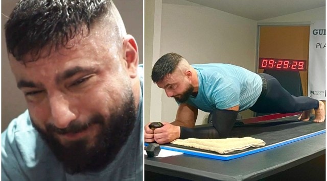 Australian with chronic pain condition smashes longest plank record ...