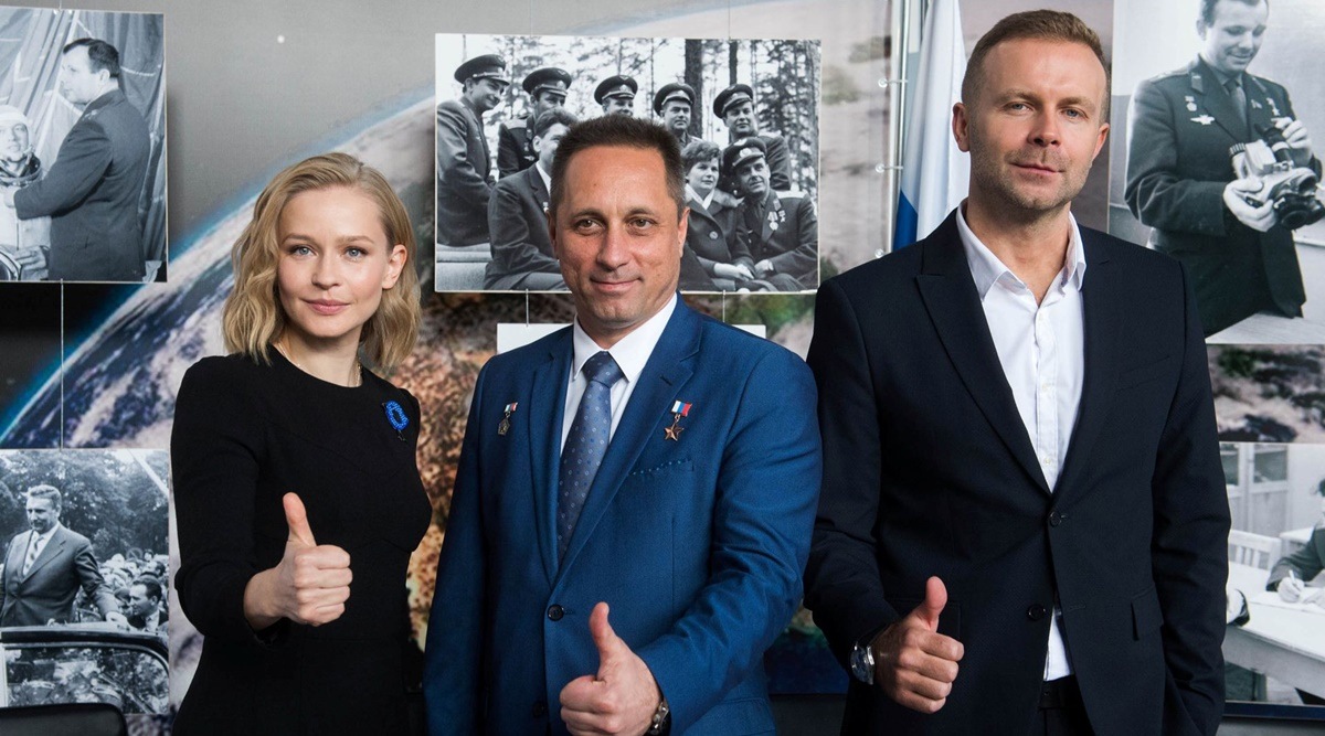 To shoot first-ever movie in outer space, Russian crew set for blast-off