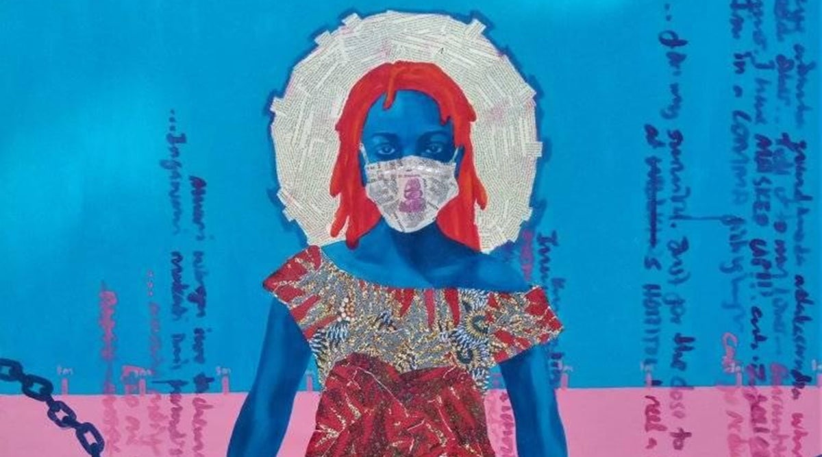 Zimbabwe artist turns worthless old Mugabe-era banknotes into paintings ...