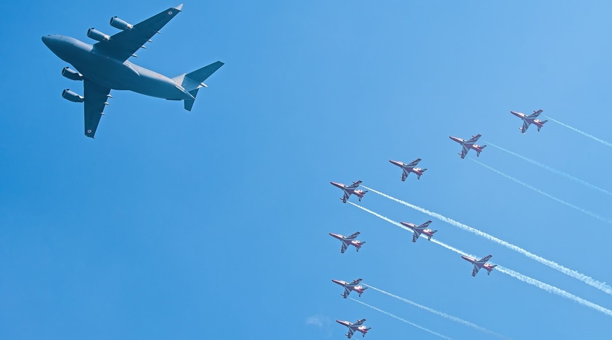 Swarnim Vijay Varsh: Air Force’s Suryakiran team to hold flypast over ...
