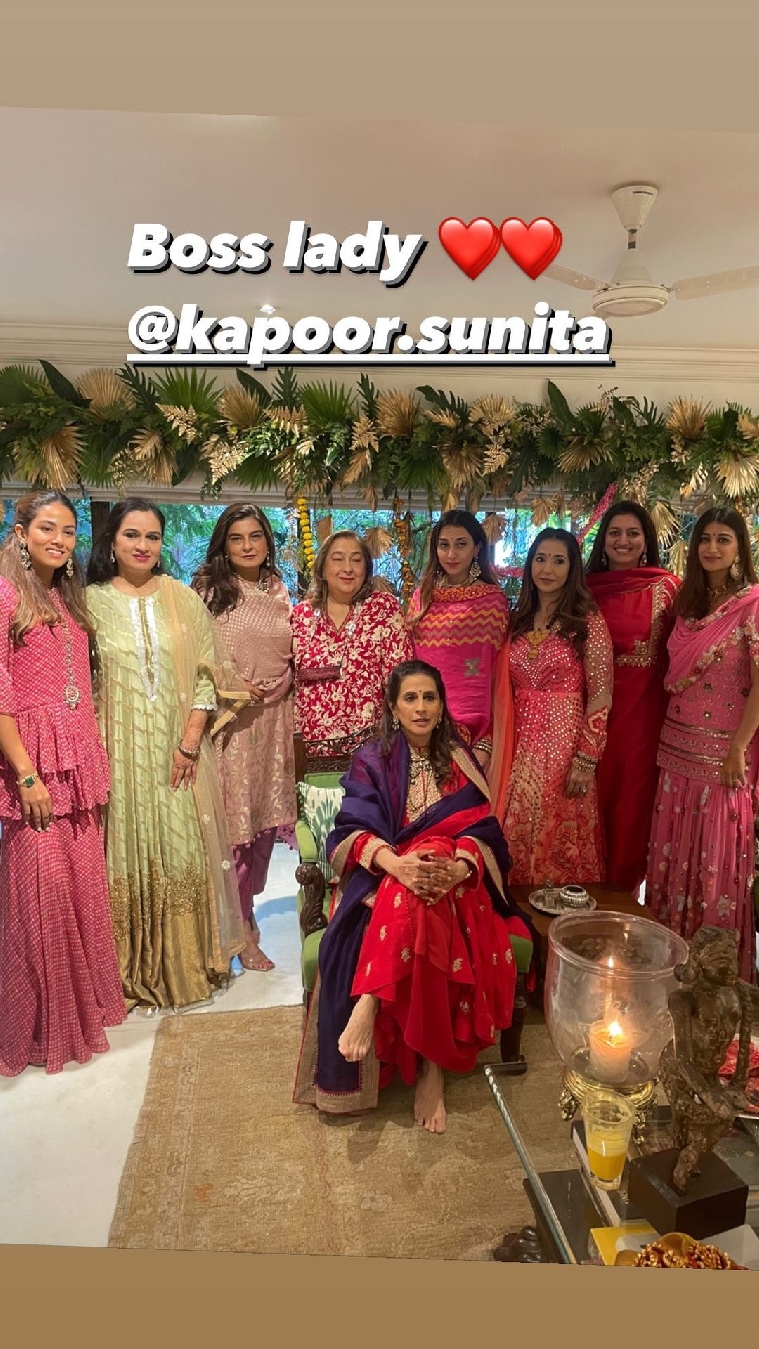 Mira Kapoor, Padmini Kolhapure, Rima Jain and others attend Sunita ...