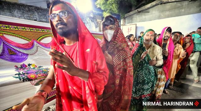 The dance of atonement: Men who wear sarees and do garba to undo a 200 ...