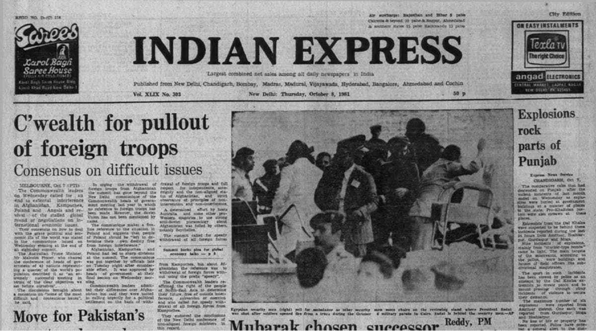October 8, 1981, Forty Years Ago: End Interference | The Indian Express
