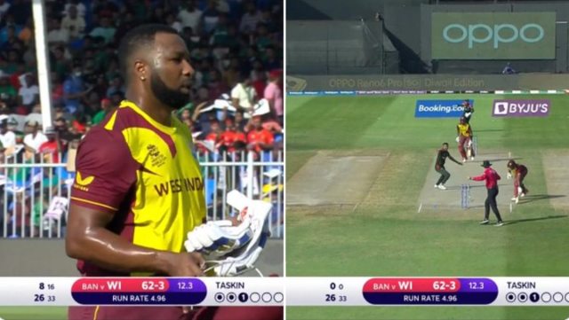 T20 World Cup: Pollard retired hurt mid-way in innings, Russell run out ...