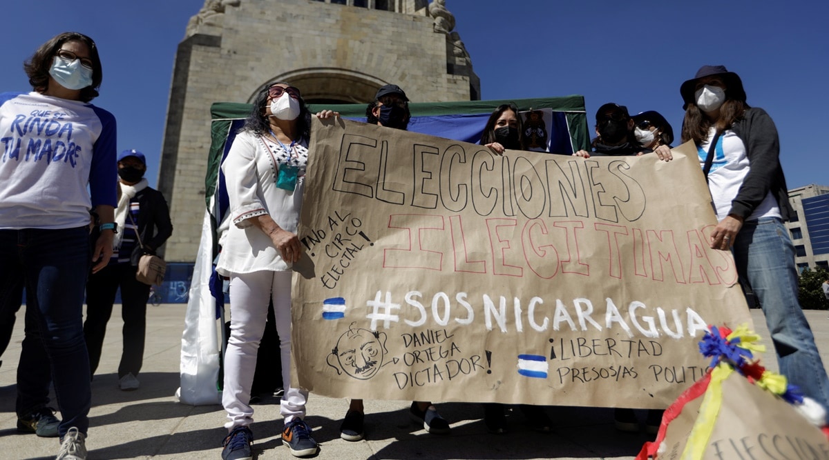 With top opponents jailed, Ortega poised to prevail in Nicaragua ...