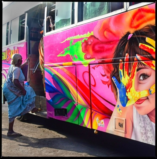 Art on wheels: Beautiful pictures showcase the colourful life of Tamil ...