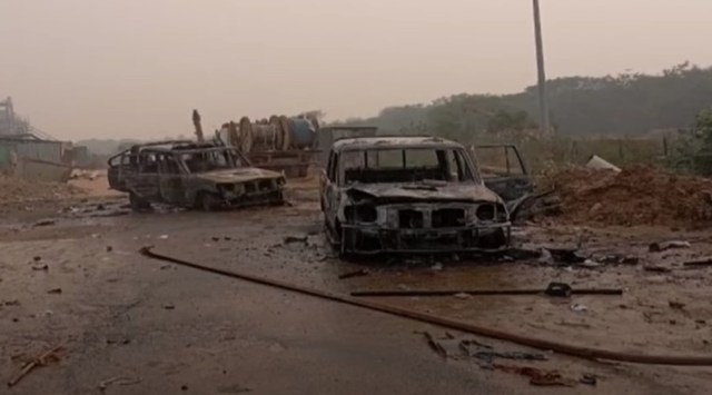 Labourer falls to death at Bathinda refinery, angry mob torches 6 ...