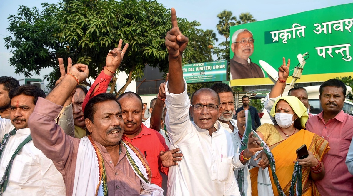 Bihar bypolls: JD(U) retains both seats in tough fight against RJD ...