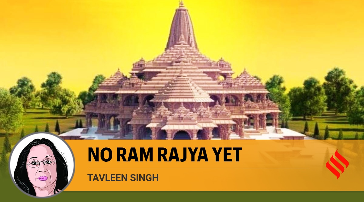 No Ram Rajya yet | The Indian Express
