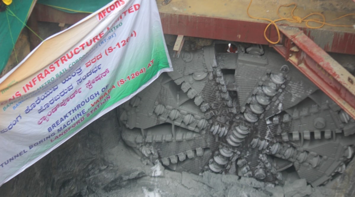 Bengaluru Metro’s tunnel boring machine Varada completes work ...