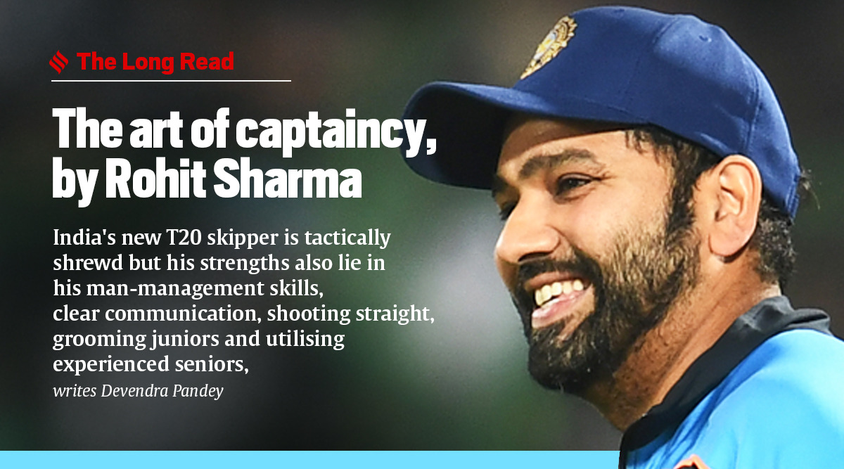 The art of captaincy, by Rohit Sharma | Cricket News - The Indian Express