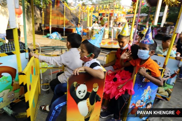 Kids celebrate Children’s Day with joyrides, history walk | Picture ...
