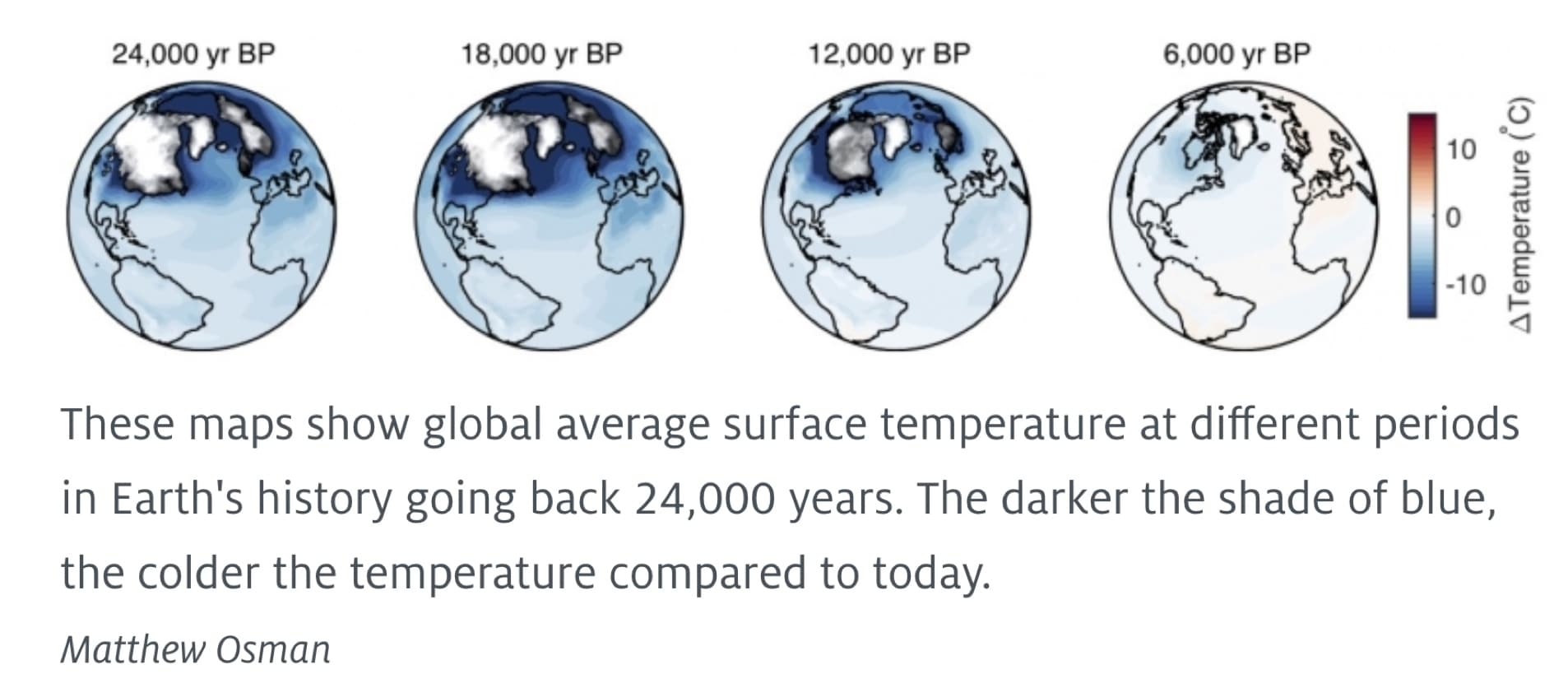Explained: How the climate has warmed over the last 24,000 years ...