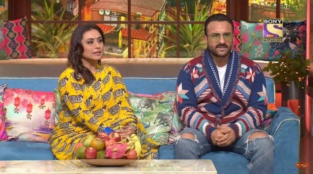 The Kapil Sharma Show: Saif Ali Khan says he waits for Rani Mukerji to ... The Kapil Sharma Show: Saif Ali Khan says he waits for Rani Mukerji to ...
