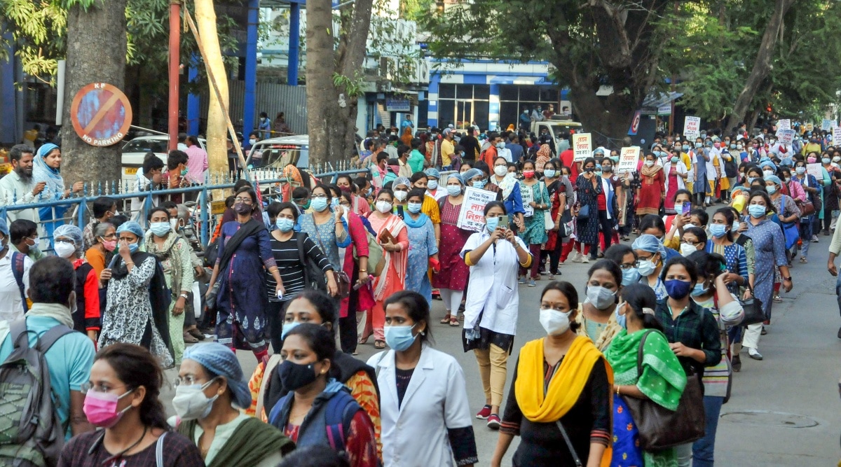 Protest against transfer order, ‘pay inequality’: Seven nurses fall ill ...