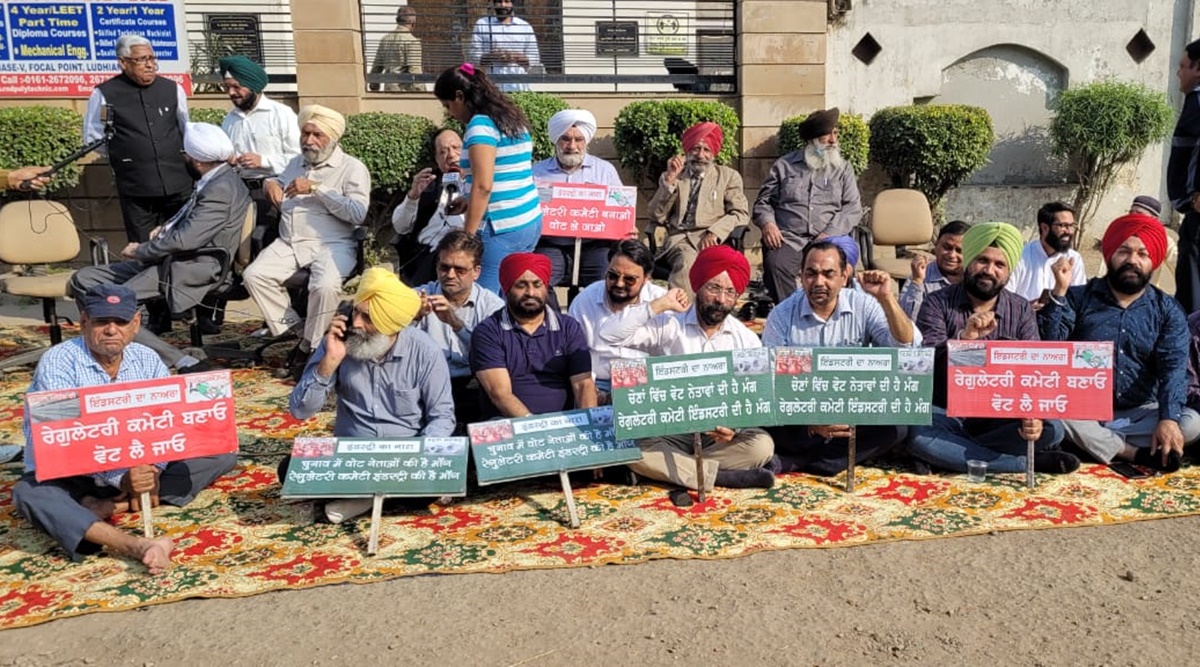 Industry protest against steel price hike enters fourth day | Ludhiana ...