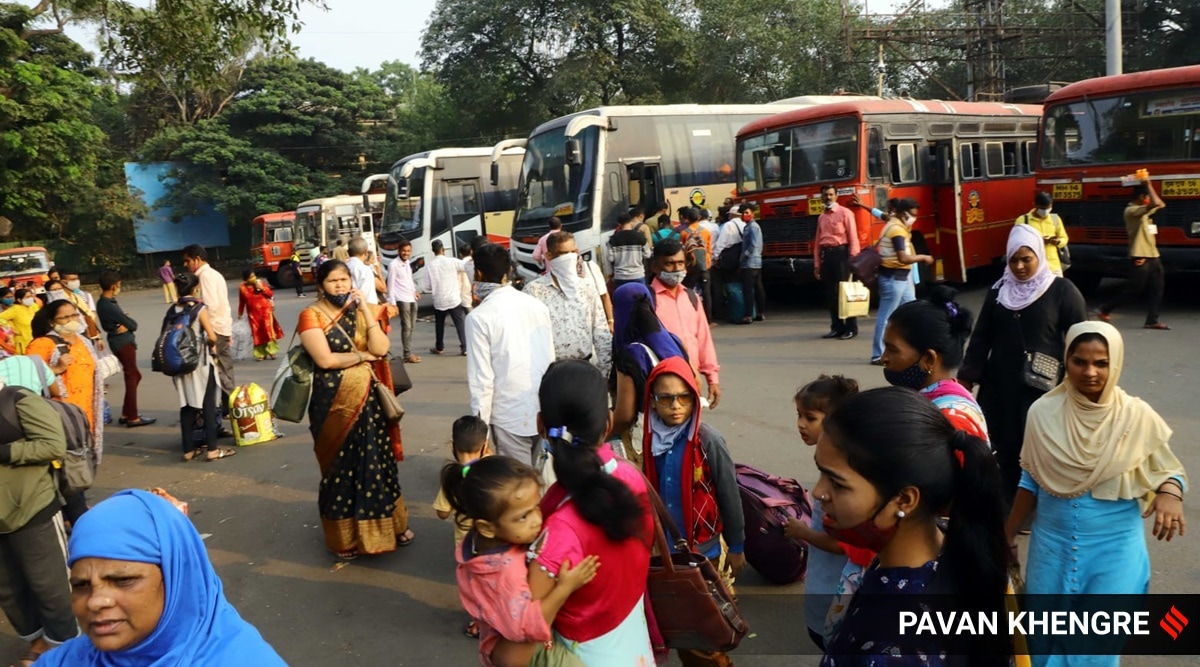 Pune: Govt allows private buses to operate from MSRTC bus stations amid ...