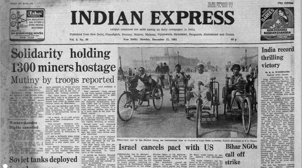 December 21, 1981, Forty Years Ago: Solidarity Strike | The Indian Express