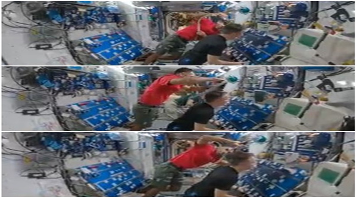 Astronaut gets haircut from crewmate on ISS: ‘Welcome to NASA’s saloon ...