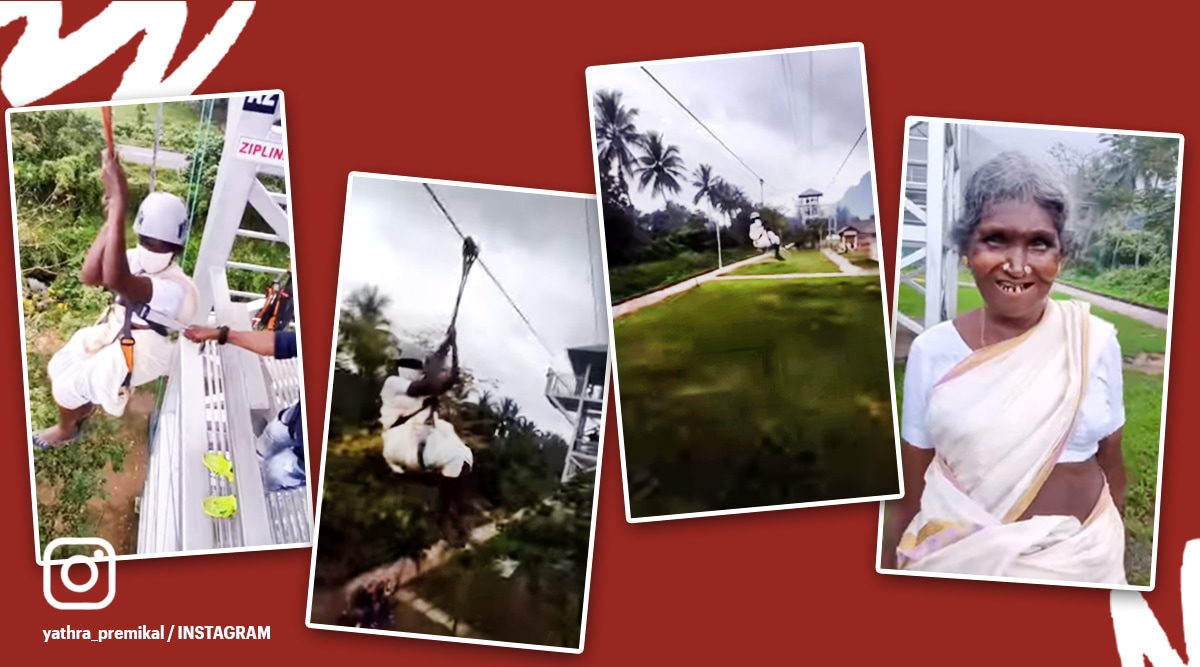 ‘It was fun’: 72-year-old woman ziplines in Kerala park, video goes ...